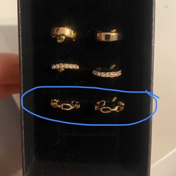 Jewelry | Small Gold Chain Hoops | Poshmark